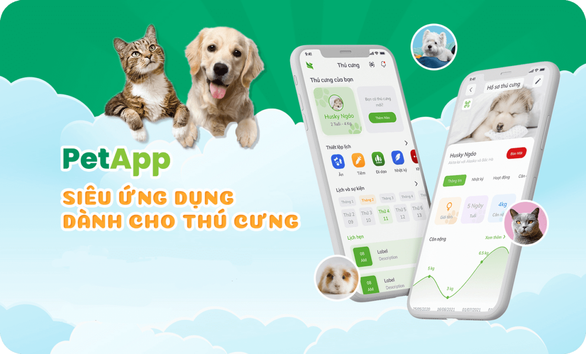 Trang Chủ - PetApp Siêu ứng Dụng Dành Cho Thú Cưng